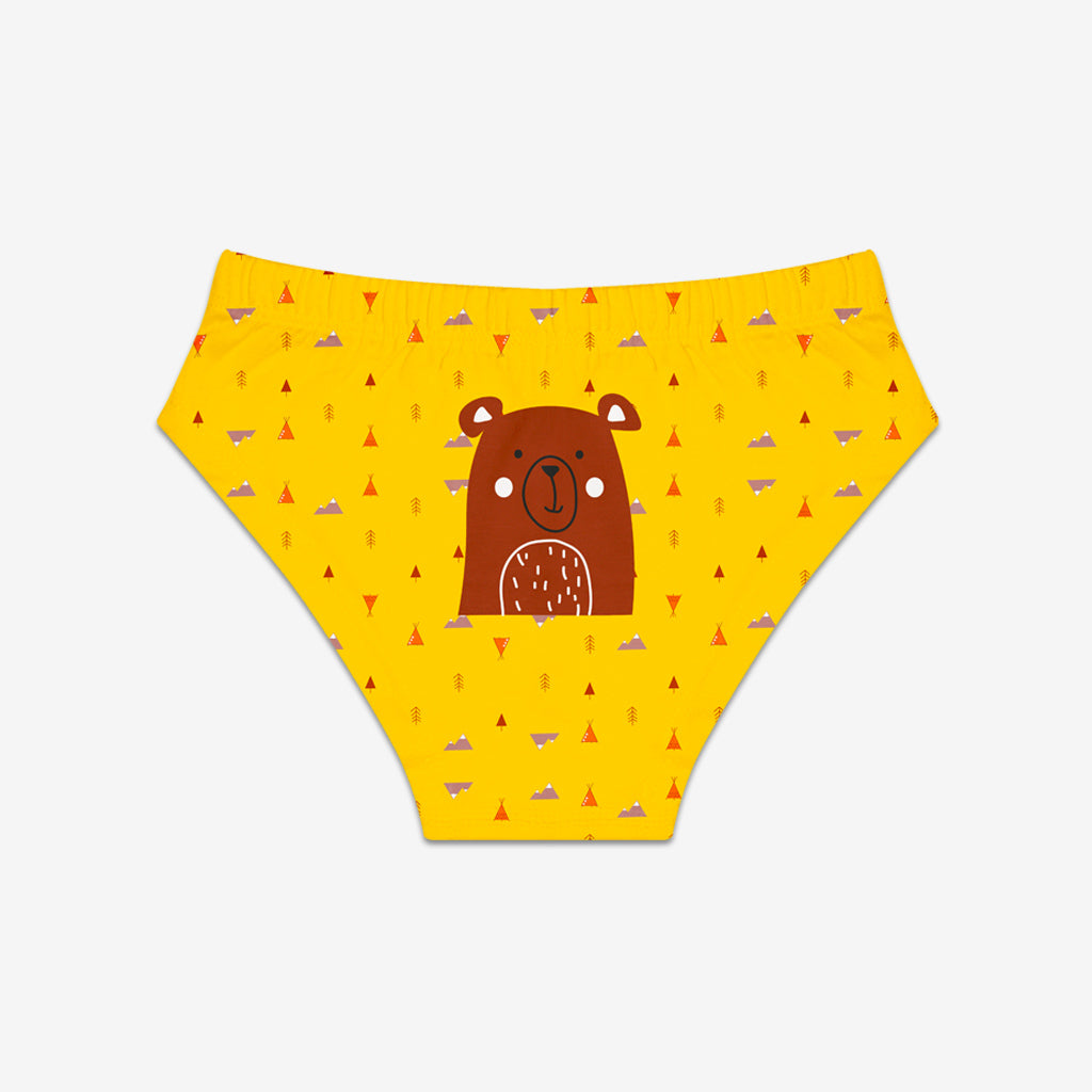 Young Girl Briefs -3 Pack (Woody Goody) – Emusa Sustainable